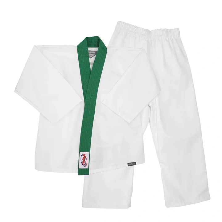 PKSA Traditional Tang Soo Doo Green Trimmed Uniform